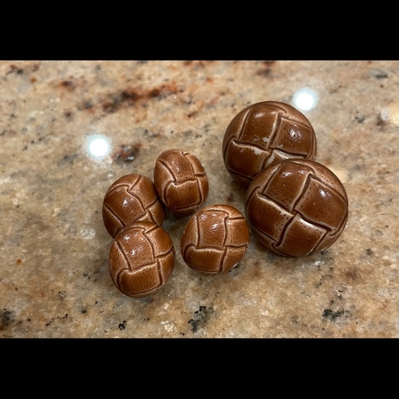 Office | Vintage Brown Buttons 1 Buttons2 And 25 Buttons 4 | Poshmark